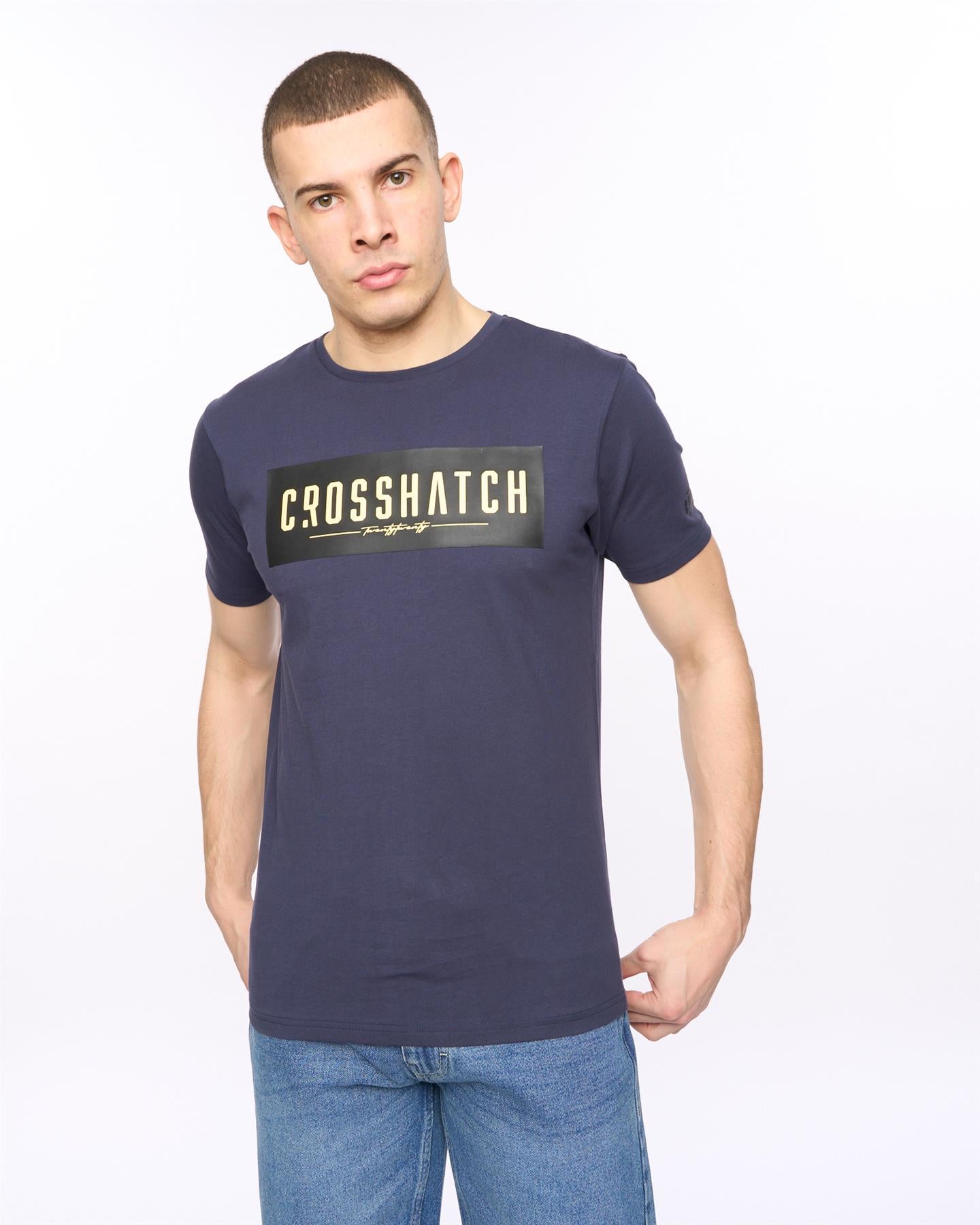 Mens Changra T-Shirt Blue Night · Brand Corner