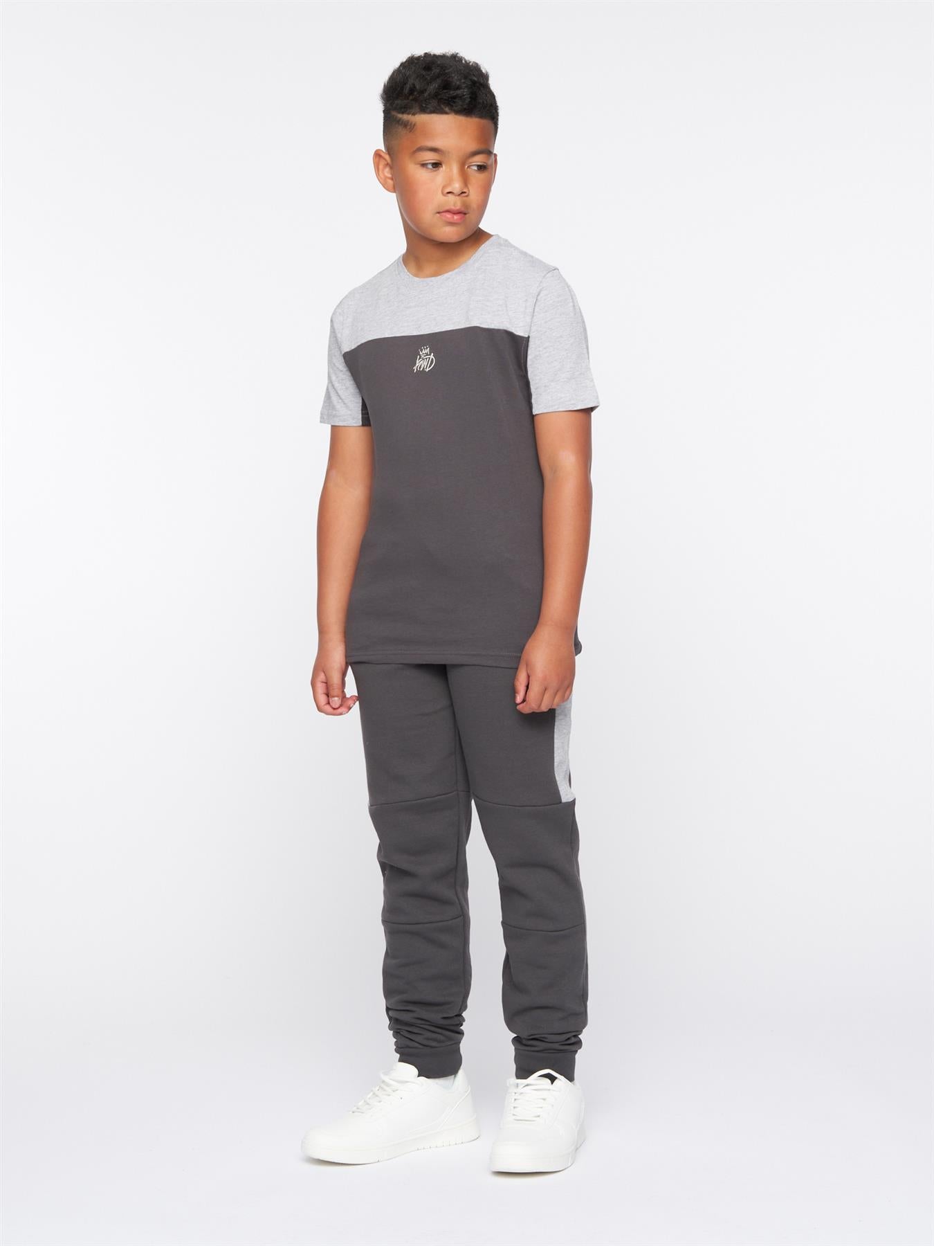 Kings Will Dream Mens Merton T-Shirt Asphalt / Grey Marl · Brand Corner