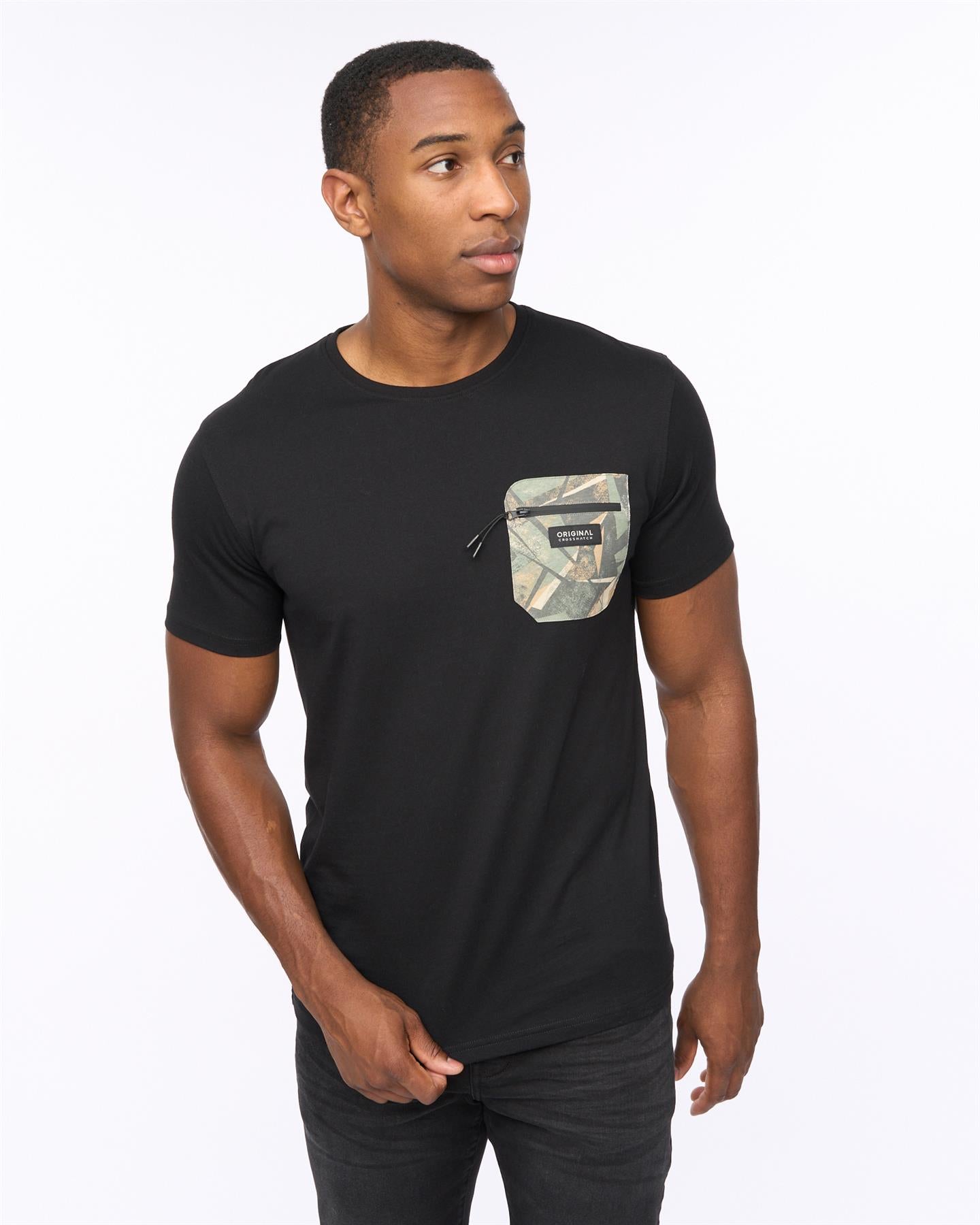 Mens Campbox T-Shirt Black · Brand Corner