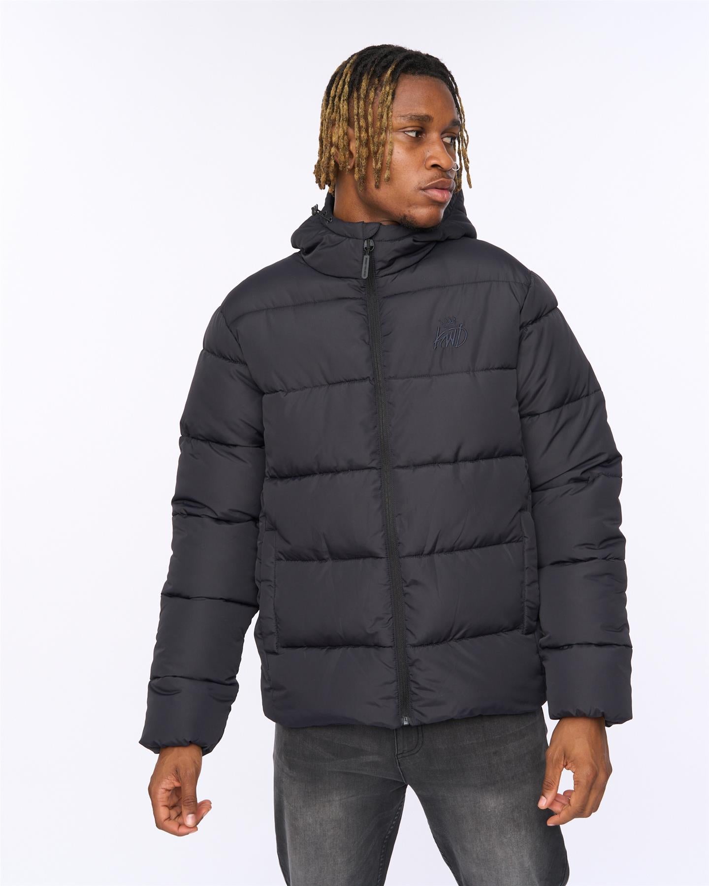 Mens Orlo Puffa Jacket Black · Brand Corner