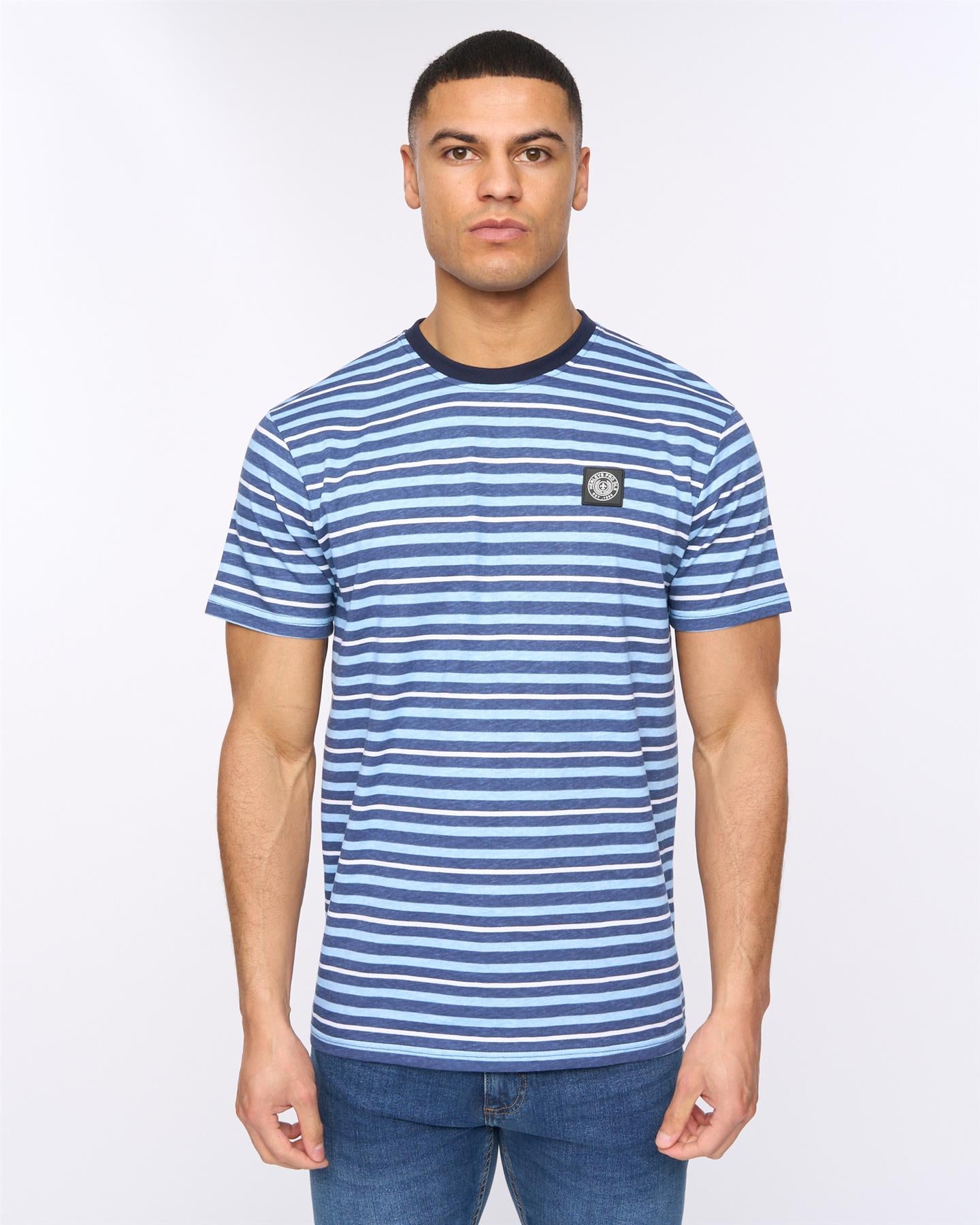 Mens Henfeed T-Shirt Navy · Brand Corner