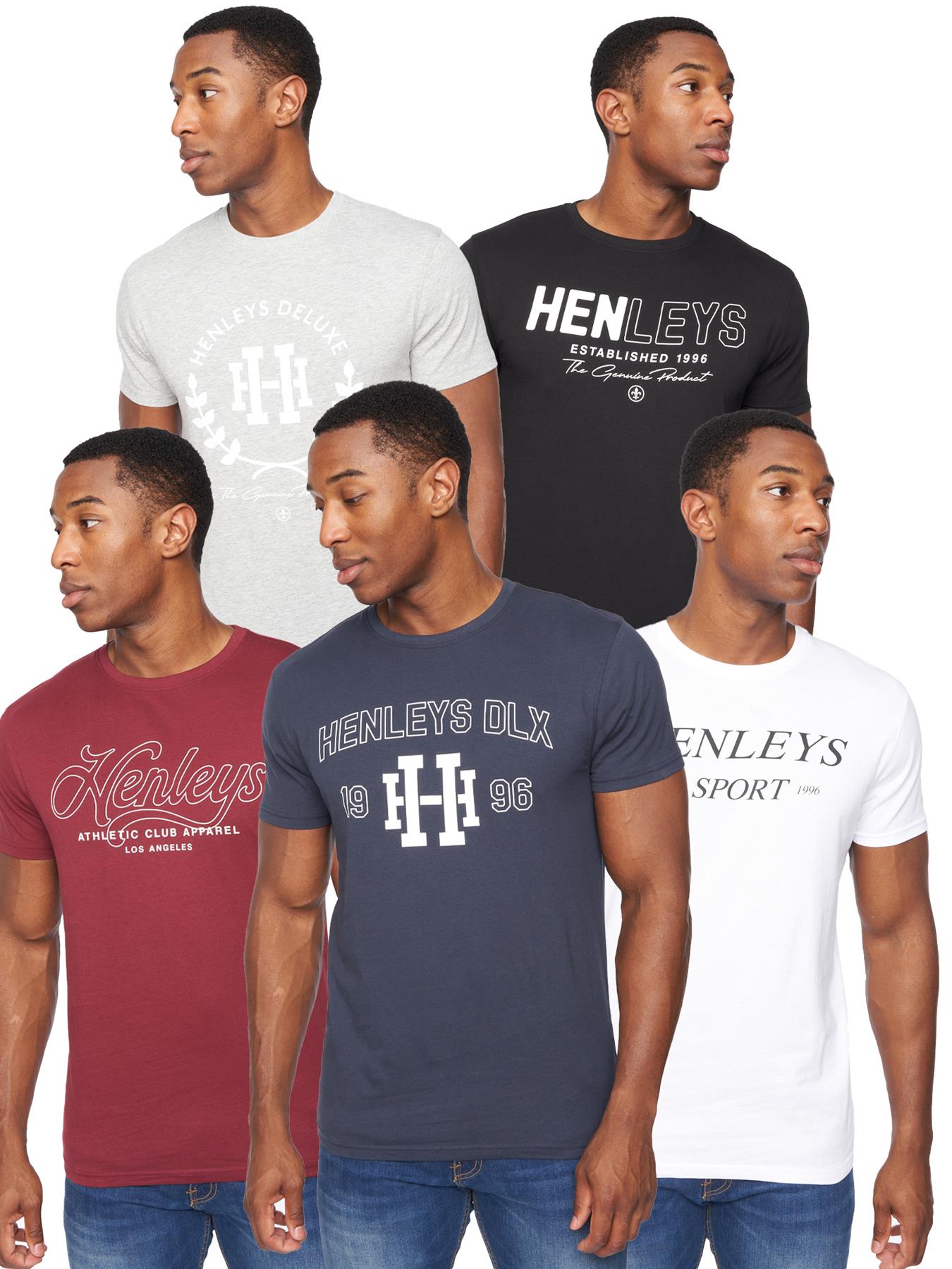 Mens Varick T-Shirt 5pk Assorted · Brand Corner