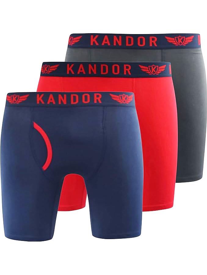 Men's Trunken Boxers 3pk Red · Brand Corner