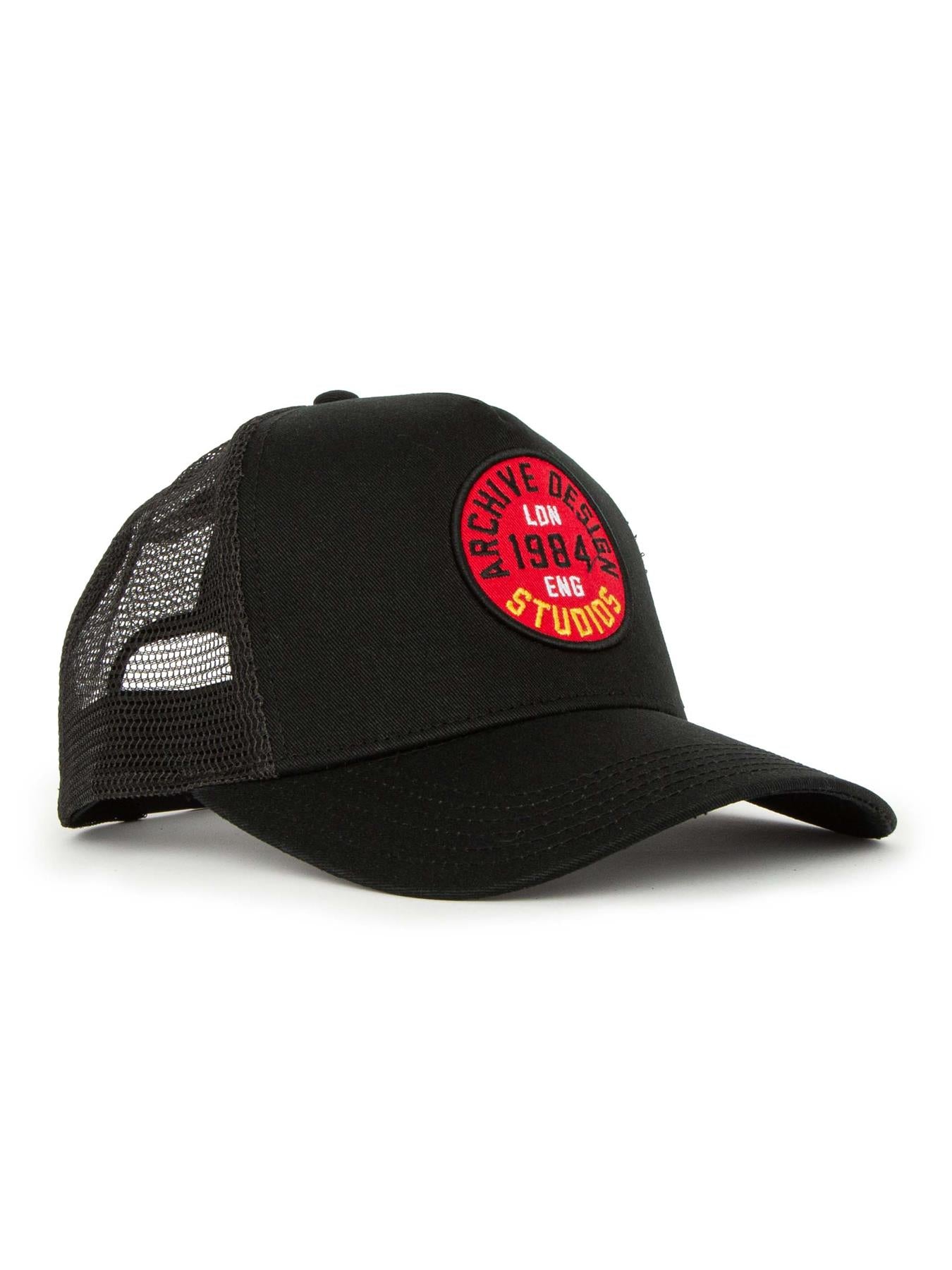 Mens Trent Cap Black · Brand Corner